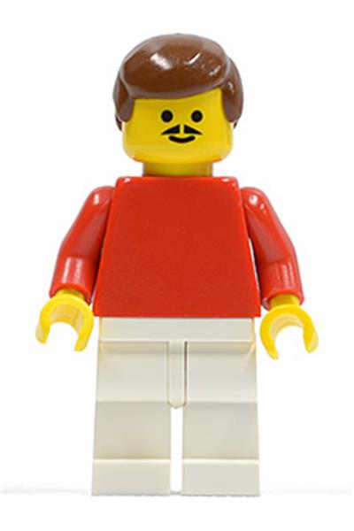 LEGO Soccer Player Red/White Team Player 1 soc018 | BrickEconomy