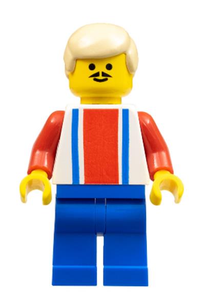 LEGO Soccer Player Red & Blue Team soc029 | BrickEconomy
