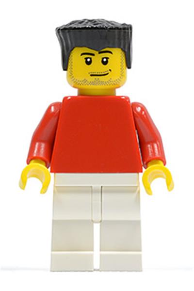 LEGO Male with Plain Red Torso soc122 | BrickEconomy