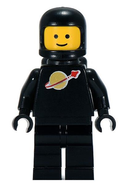 LEGO Classic Black Spaceman Minifigure sp003new | BrickEconomy