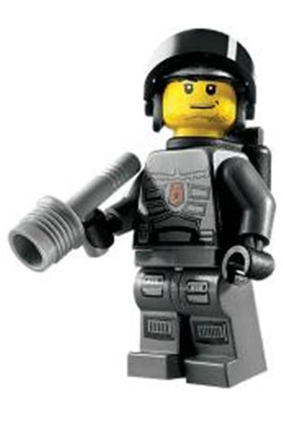 LEGO Space Police Officer Minifigure sp099 | BrickEconomy