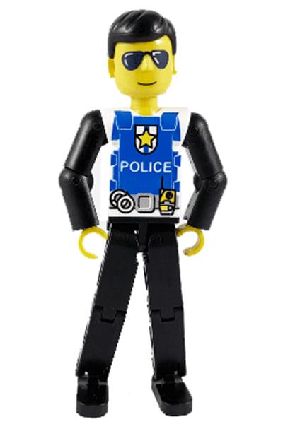 LEGO Technic Figure Black Legs tech019 | BrickEconomy