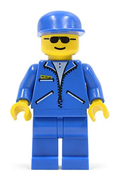LEGO Male in Blue Jacket Minifigure tel004 | BrickEconomy