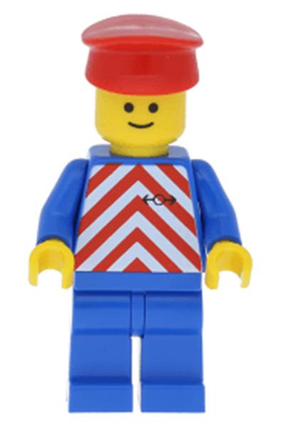 LEGO Railway Worker Minifigure trn050 | BrickEconomy