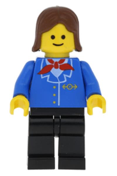 LEGO Railway Employee Minifigure trn065 | BrickEconomy