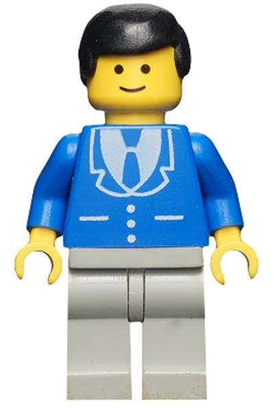 LEGO Male in Blue Suit Minifigure trn070 | BrickEconomy