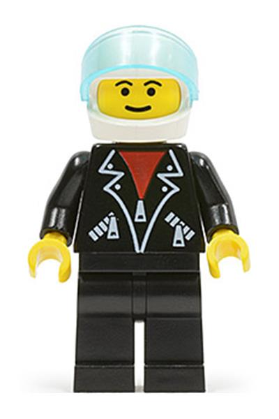 LEGO Male with Leather Jacket Minifigure trn108 | BrickEconomy