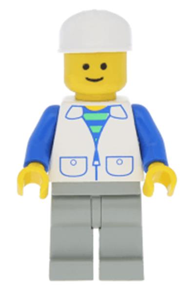 LEGO Male in White Suit Vest Minifigure trn112 | BrickEconomy