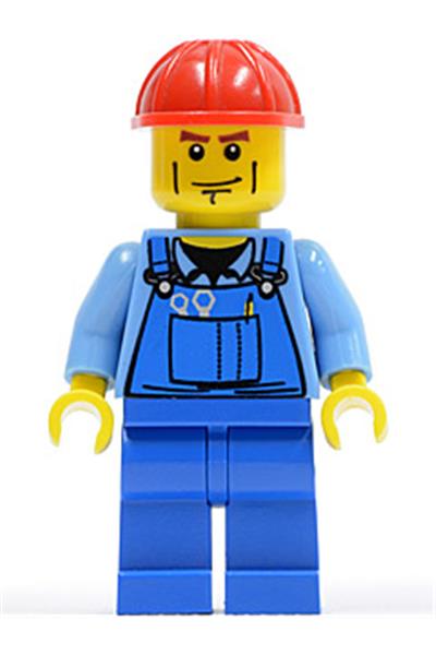 LEGO Construction Worker Minifigure trn141 | BrickEconomy