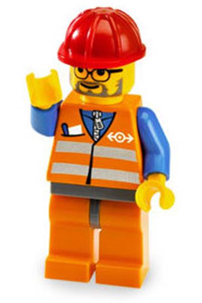LEGO Train Engineer Minifigure trn143 | BrickEconomy