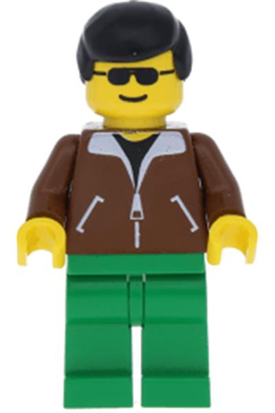 LEGO Male with Jacket Brown Minifigure twn013 | BrickEconomy