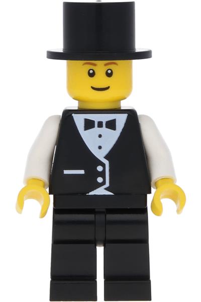 LEGO Male in Top Hat and Vest Minifigure twn067 | BrickEconomy