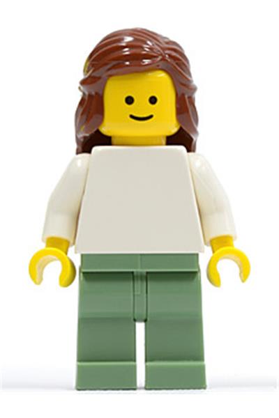 LEGO Female with Plain White Torso twn073 | BrickEconomy