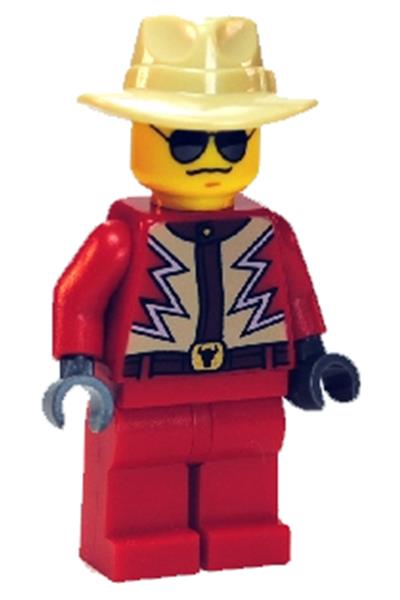 LEGO Male in Red Jacket Minifigure twn183 | BrickEconomy