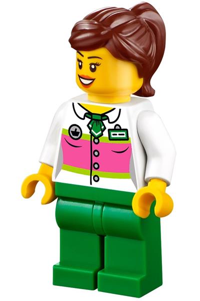 LEGO Supermarket Female Shop Assistant twn228 | BrickEconomy