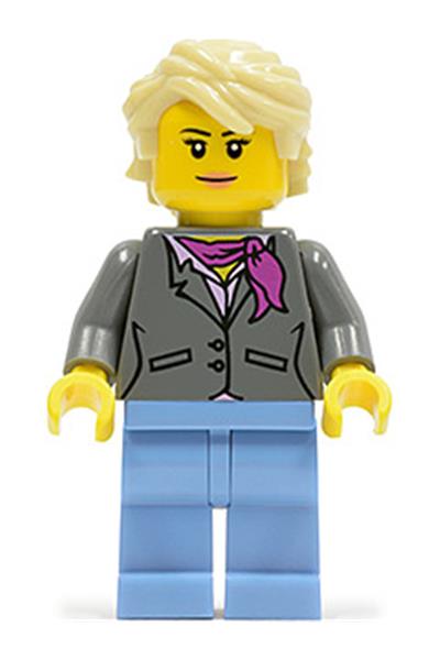LEGO Female Attendant Minifigure twn236 | BrickEconomy