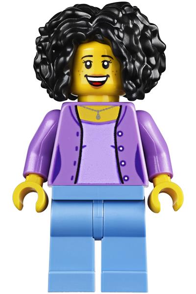 LEGO Female in azure jacket Minifigure twn385 | BrickEconomy