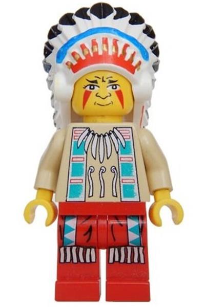 LEGO Big Chief Rattle Snake Minifigure ww017 | BrickEconomy