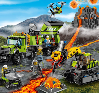 City / Volcano Explorers LEGO Sets | BrickEconomy