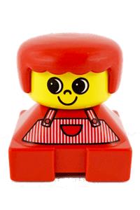 LEGO Duplo Figure with red base 2327pb16 | BrickEconomy