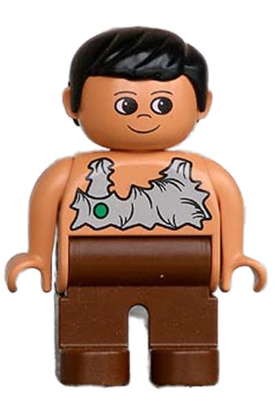 LEGO Caveman Duplo figure 4555pb035 | BrickEconomy
