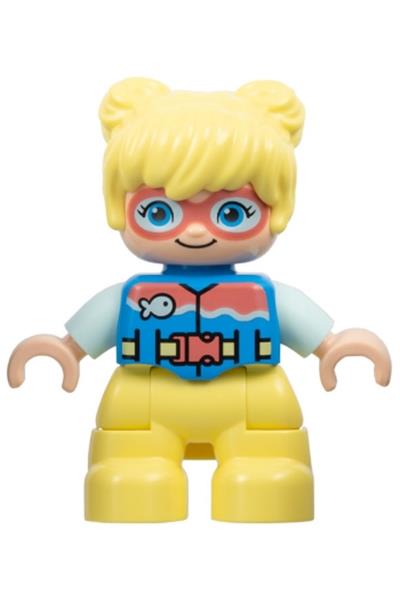 LEGO Duplo Child Girl Duplo figure 47205pb105 | BrickEconomy