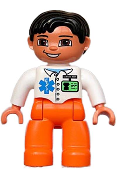 LEGO Male Medic Duplo figure 47394pb086 | BrickEconomy