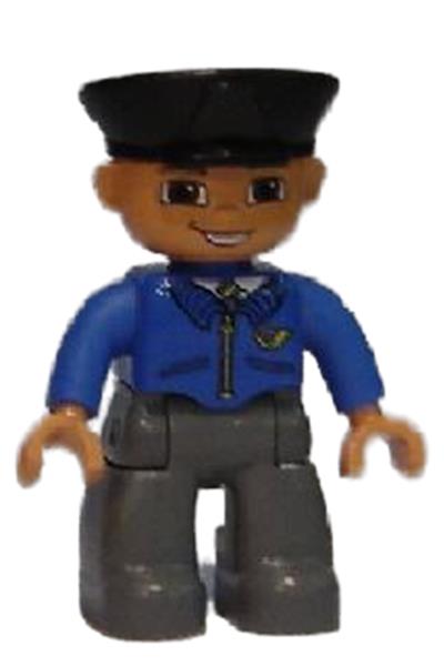 LEGO Male Post Office Duplo figure 47394pb117 | BrickEconomy