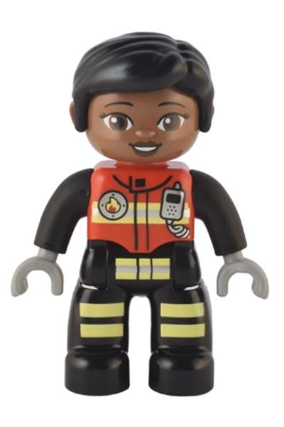 LEGO Female Firefighter Duplo figure 47394pb330 | BrickEconomy