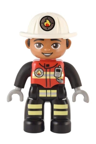 LEGO Male Firefighter Duplo figure 47394pb332 | BrickEconomy