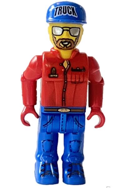 LEGO Truck Driver Junior-figure 4j001 | BrickEconomy