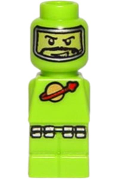 LEGO Microfigure Lunar Command Lime Minifigure 85863pb014 | BrickEconomy
