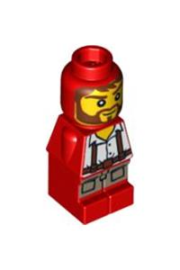 LEGO Microfigure Ramses Return Adventurer Red 85863pb047 | BrickEconomy