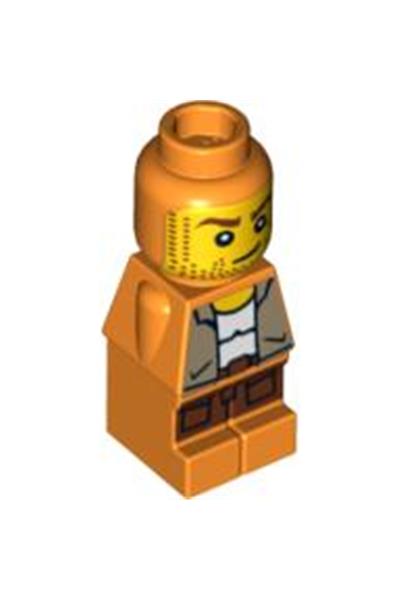 LEGO Microfigure Ramses Return Adventurer Orange Minifigure 85863pb048 ...
