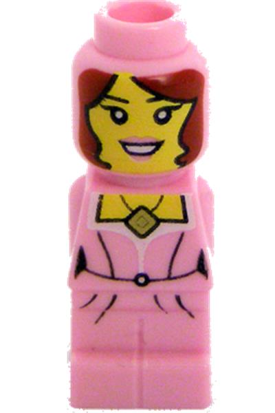 Microfigure Lego Champion Female Pink Dress Minifigure 85863pb071 ...