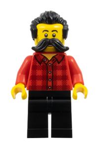LEGO Train Worker Minifigure adp124 | BrickEconomy