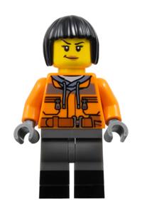 LEGO Train Worker Minifigure adp125 | BrickEconomy