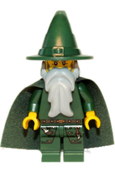 LEGO Dark Green Wizard Minifigure cas509 | BrickEconomy