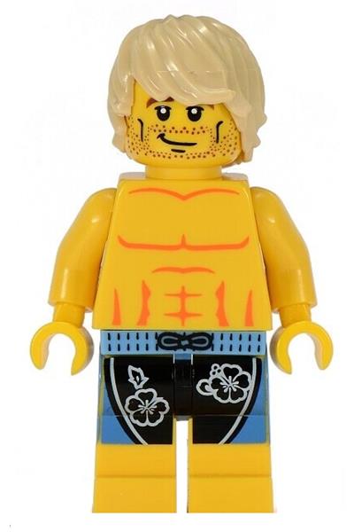 LEGO Surfer Minifigure col031 | BrickEconomy