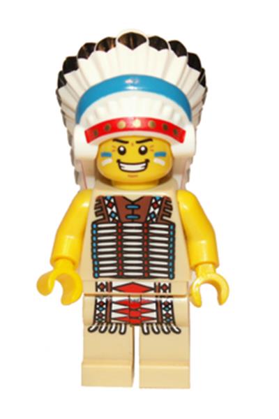 LEGO Tribal Chief Minifigure col034 | BrickEconomy