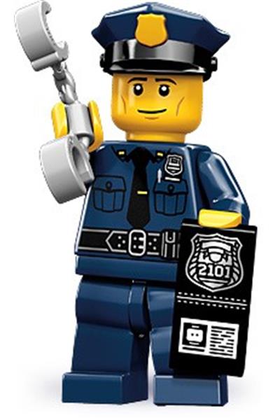 LEGO Policeman Minifigure col134 | BrickEconomy