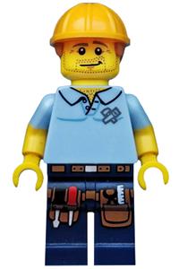 LEGO Carpenter Minifigure col203 | BrickEconomy