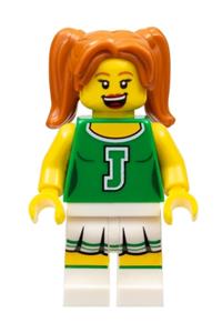 LEGO Green Cheerleader Minifigure col306 | BrickEconomy