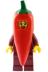 LEGO Chili Costume Fan Minifigure col387 | BrickEconomy