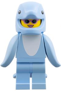 LEGO Dolphin Costume Fan Minifigure col469 | BrickEconomy