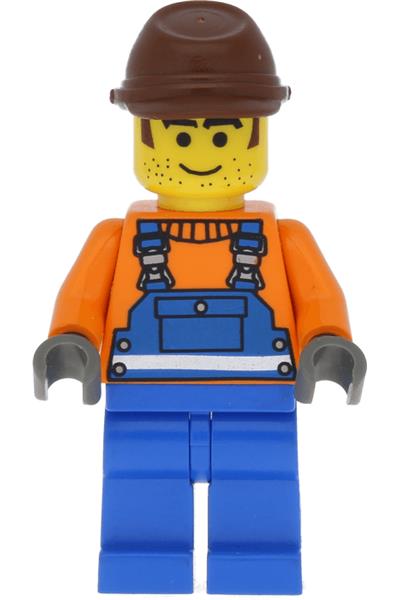 LEGO Construction Worker Minifigure con005 | BrickEconomy