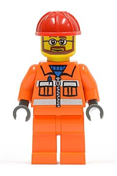 LEGO Construction Worker Minifigure cty0032 | BrickEconomy