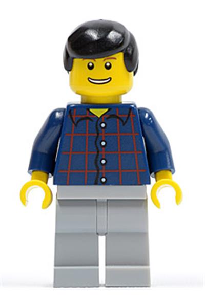 LEGO Male in Plaid Button Shirt Minifigure cty0146 | BrickEconomy