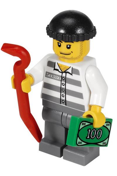 LEGO Jail Prisoner Minifigure cty0200 | BrickEconomy