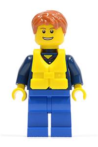 LEGO Male with Life Jacket Minifigure cty0232a | BrickEconomy